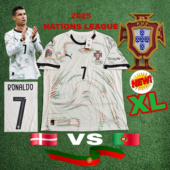 Puma | Shirts | Puma Portugal Fpf Cristiano Ronaldo 7 2252026 Away ...